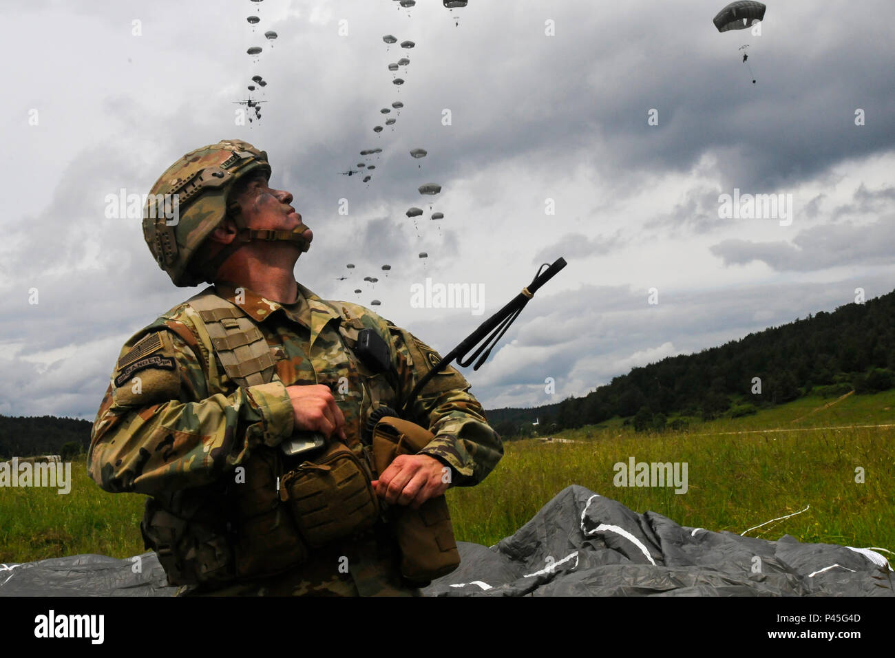 Col. Colin P. Tuley, commander of the 1st Brigade Combat Team, 82nd ...