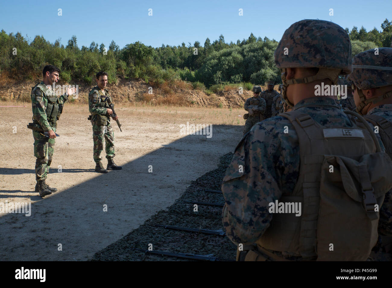 U.S. Marines with Special Purpose Marine Air-Ground Task Force-Crisis ...