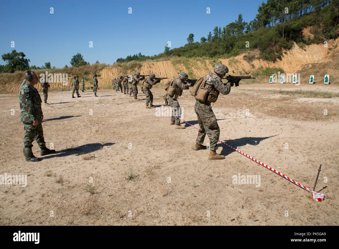 U.S. Marines with Special Purpose Marine Air-Ground Task Force-Crisis ...