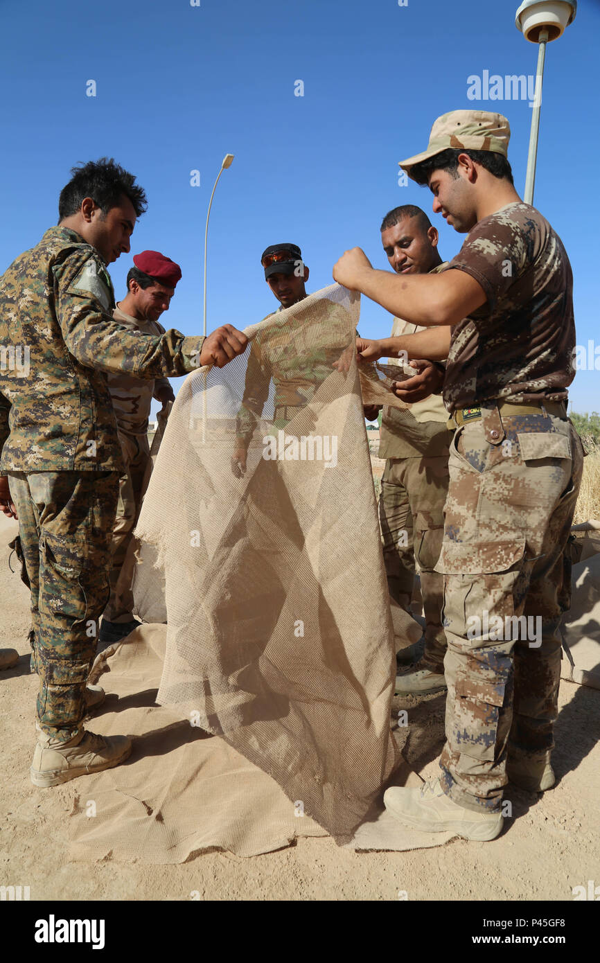 Iraqi soldiers assigned to 1st, 2nd, and 3rd Battalion, 29th Brigade ...