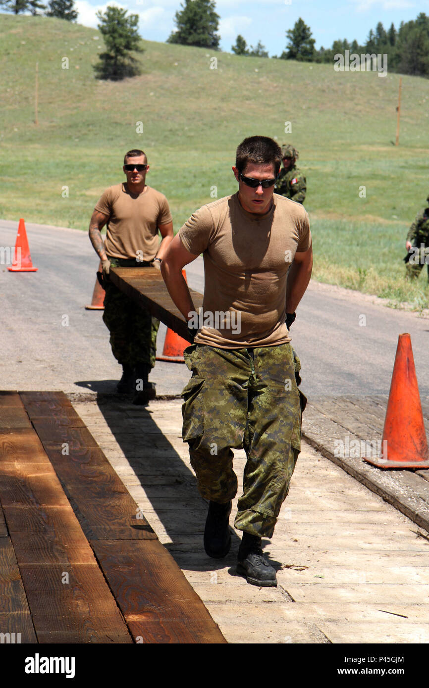 Canadian Forces’ Master Cpl. David Blier, a heavy equipment operator ...