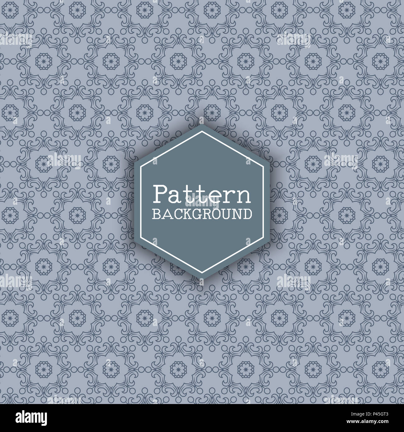 Decorative background with elegant pattern Stock Photo - Alamy