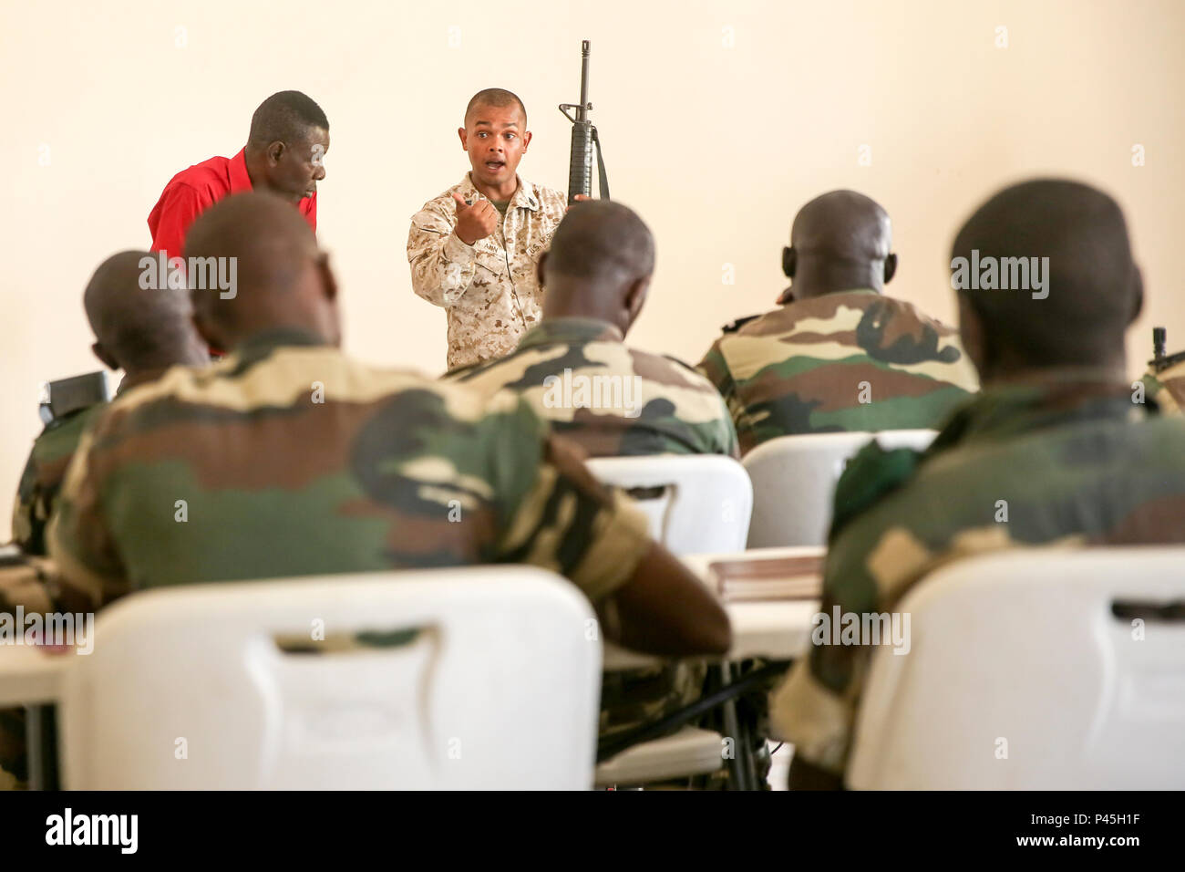 Staff Sgt. Jonathon St. Ann, a team chief with Special Purpose Marine ...
