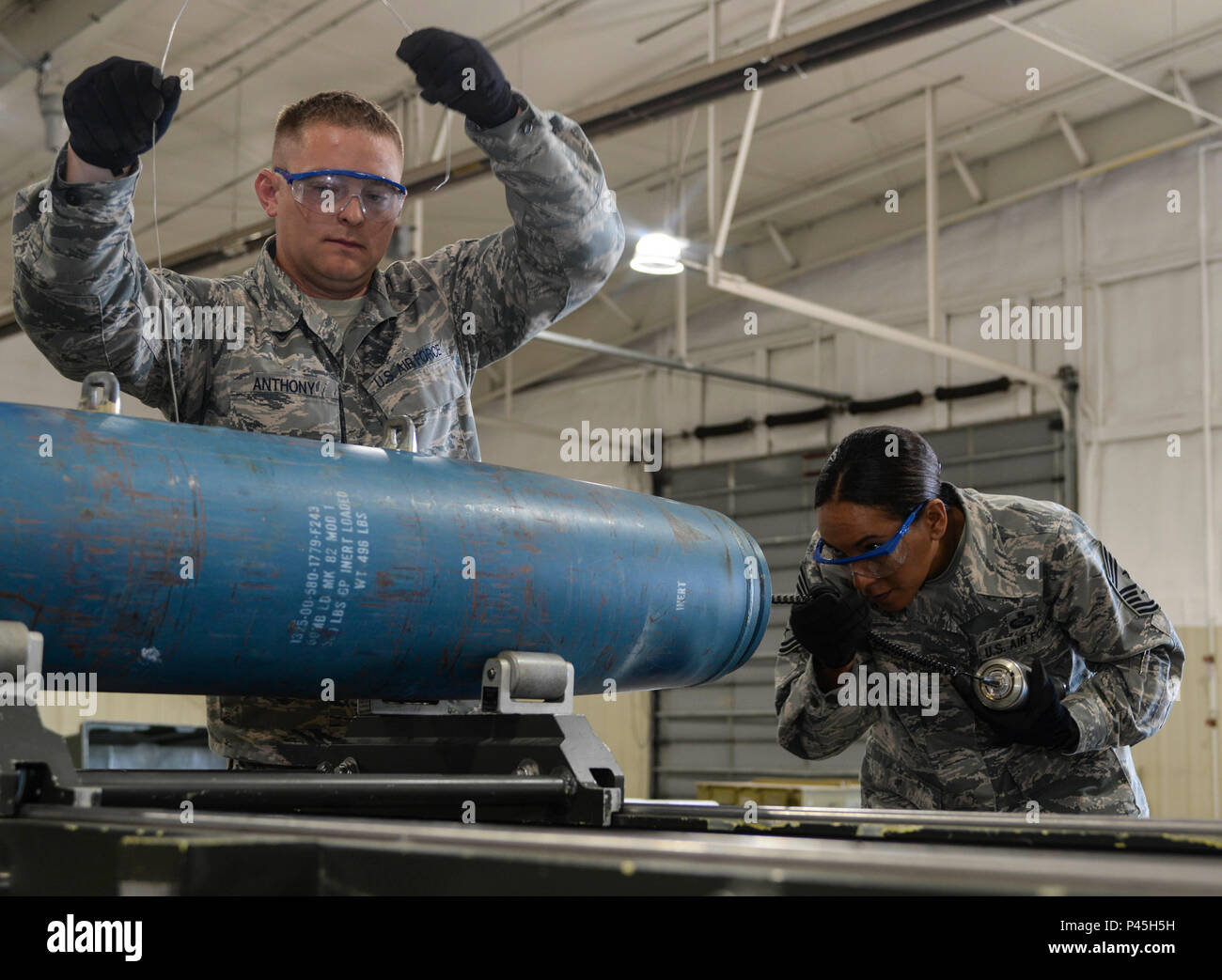 Senior Airman Justin Anthony, 28th Munitions Squadron conventional ...