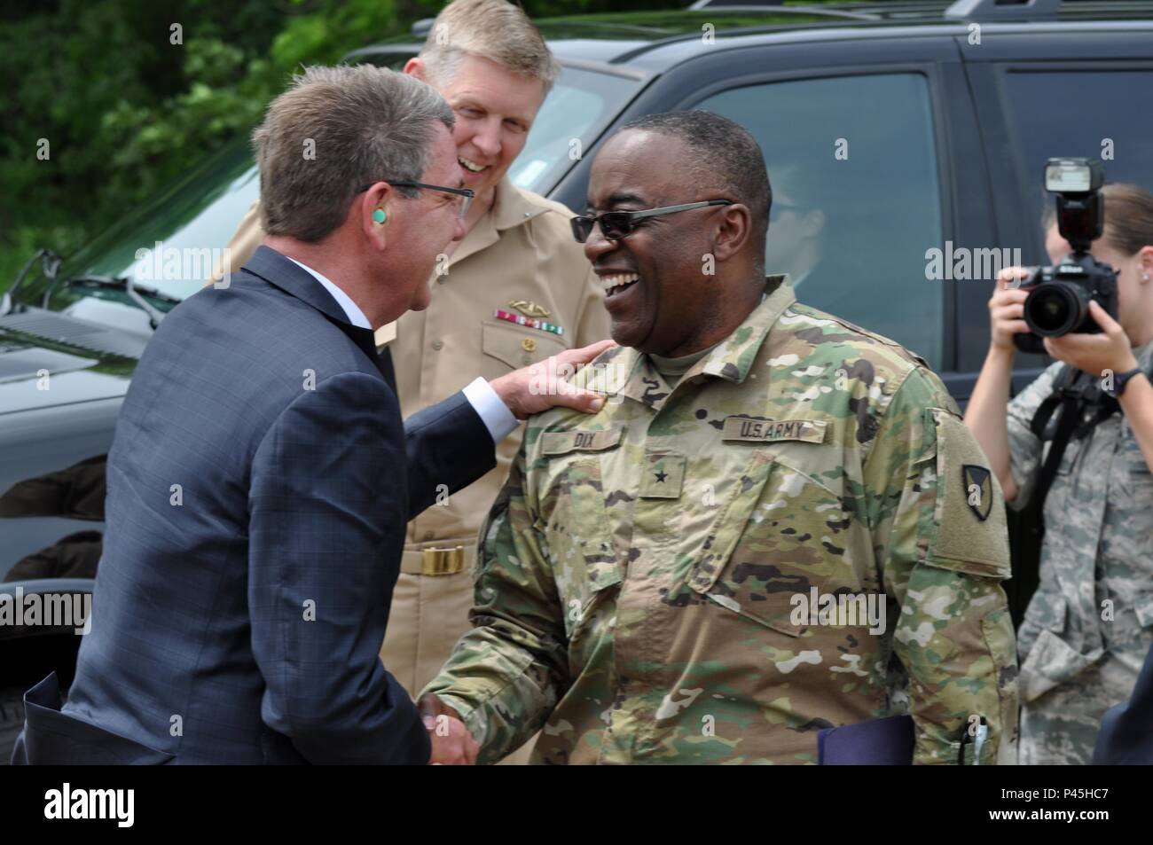 Brig. Gen. Richard Dix, commanding general of Joint Munitions Command ...