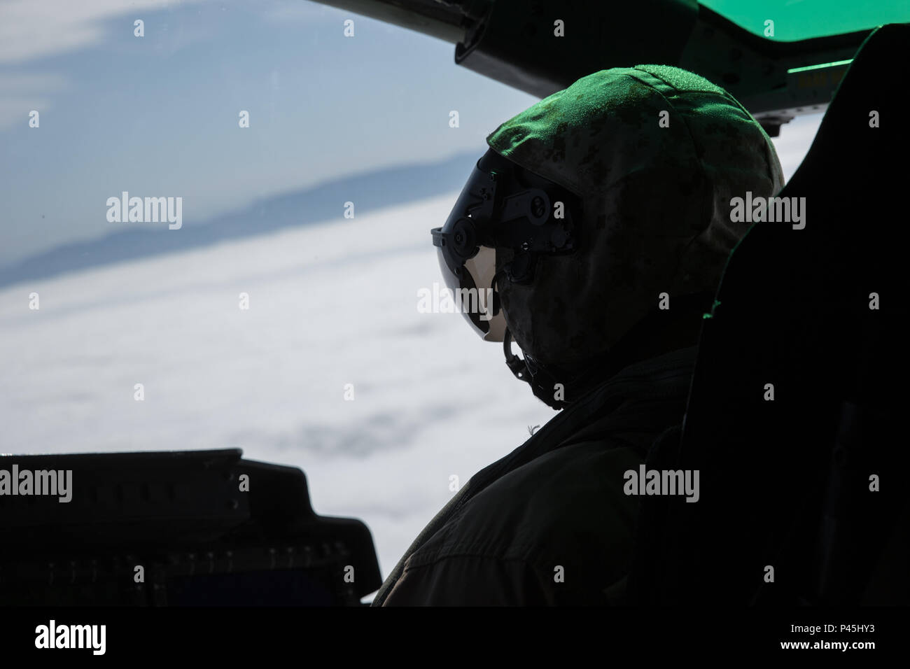 Capt. Christopher Millar, a UH-1Y Huey pilot with Marine Light Attack ...