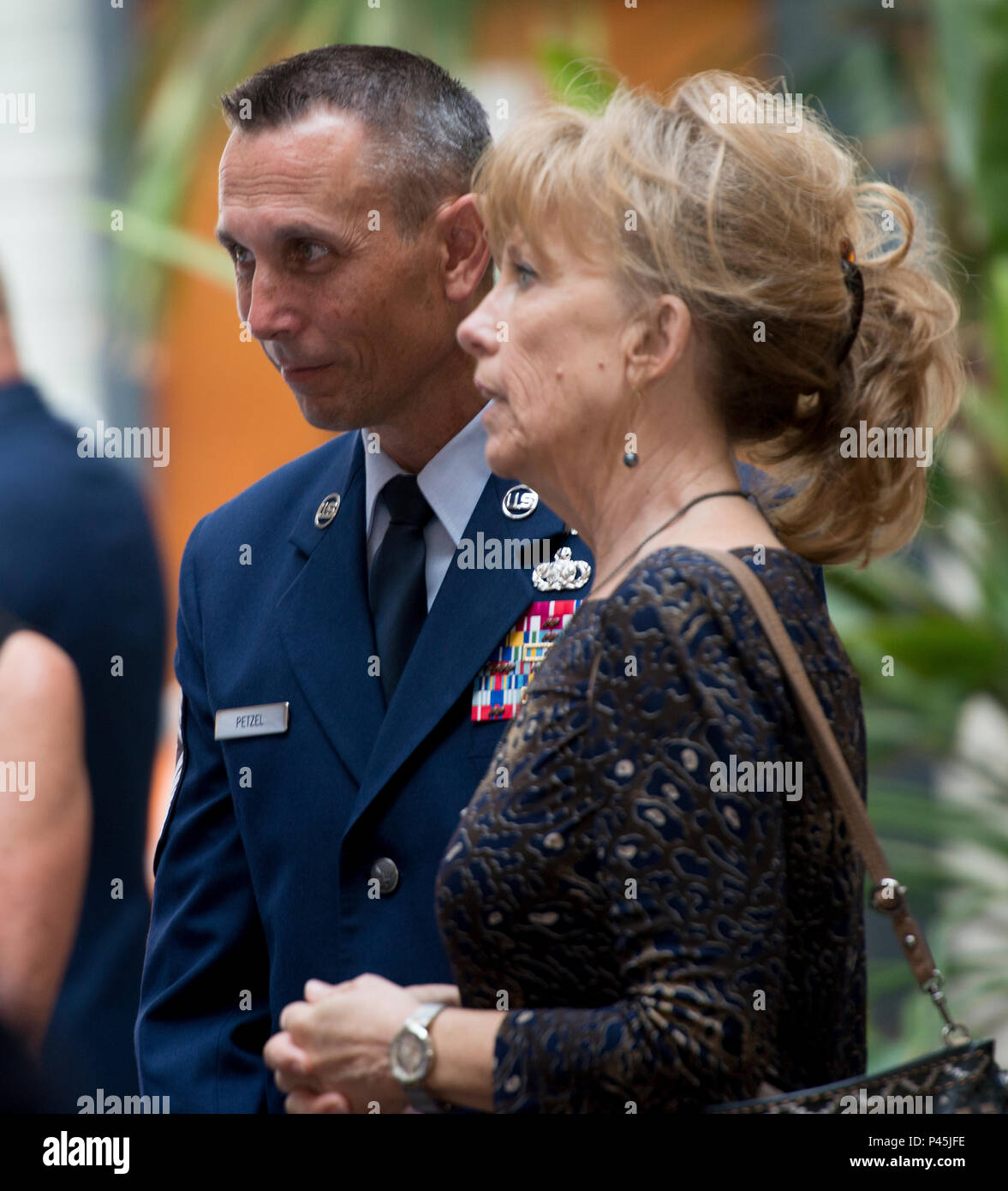 Chief Master Sergeant Todd S. Petzel, command chief of the 18th Air ...