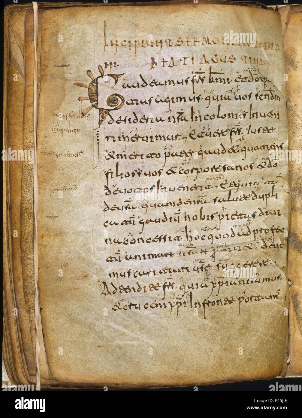 Castilian manuscript hi-res stock photography and images - Alamy