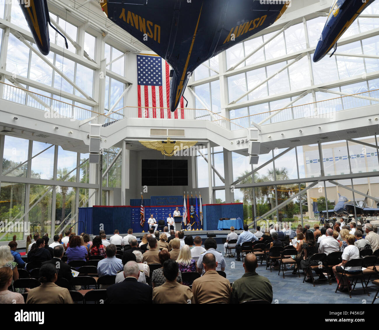 Capt. Sarah Martin, commanding officer, Naval Hospital Pensacola ...