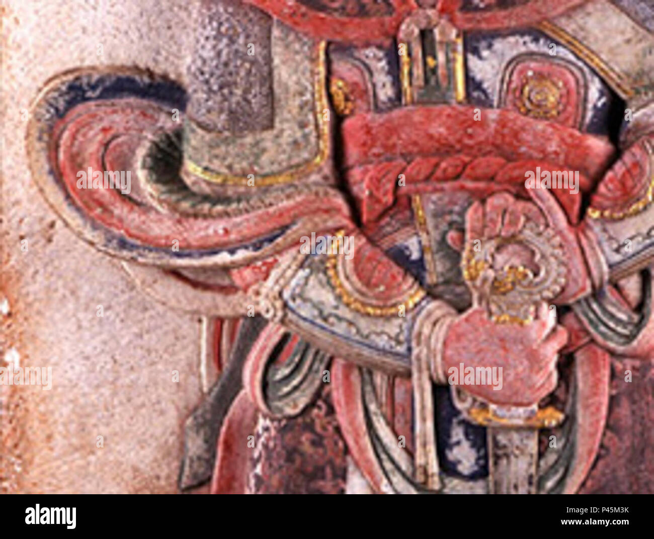 10th century chinese wall panel - detail 07 Stock Photo - Alamy