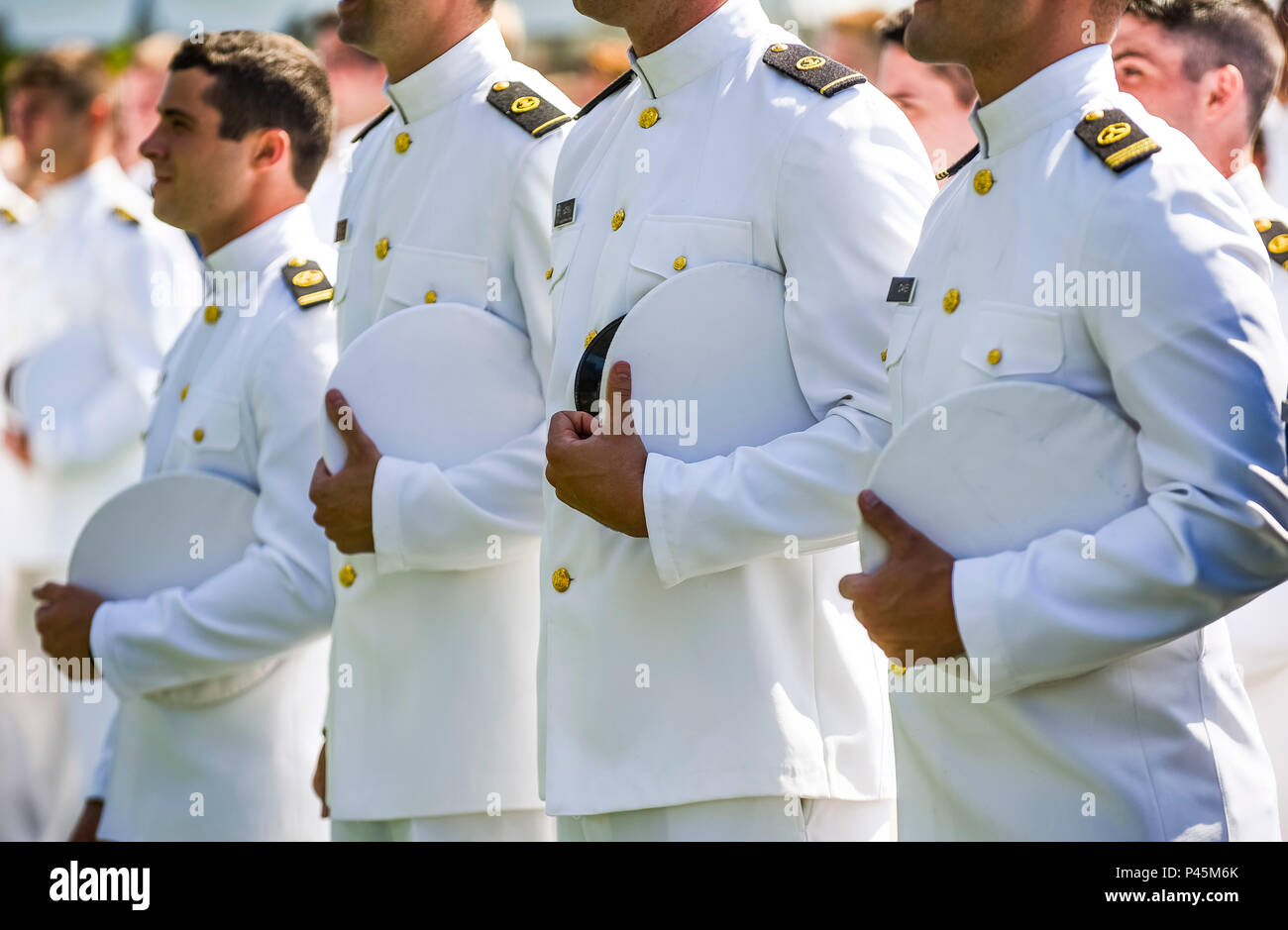 The 2016 graduating class of Kings Pointers stand during their ...