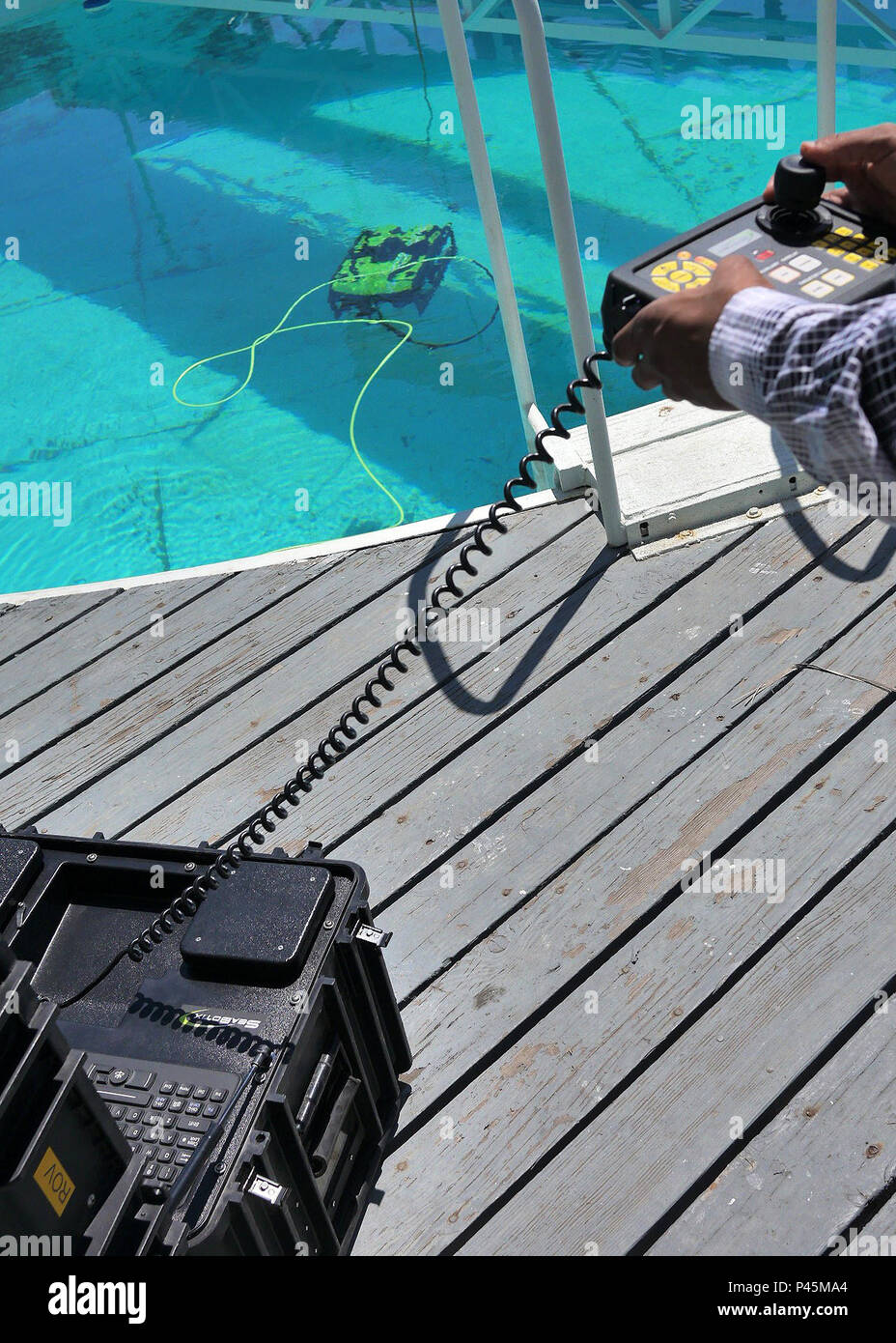 PORT HUENEME, Calif. - A student at the Science Technology Engineering ...