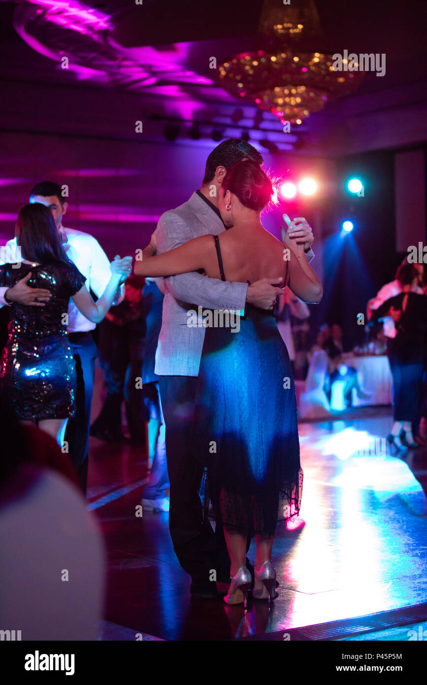 Dubai, United Arab Emirates - May 11th, 2018: A beautiful romantic ...