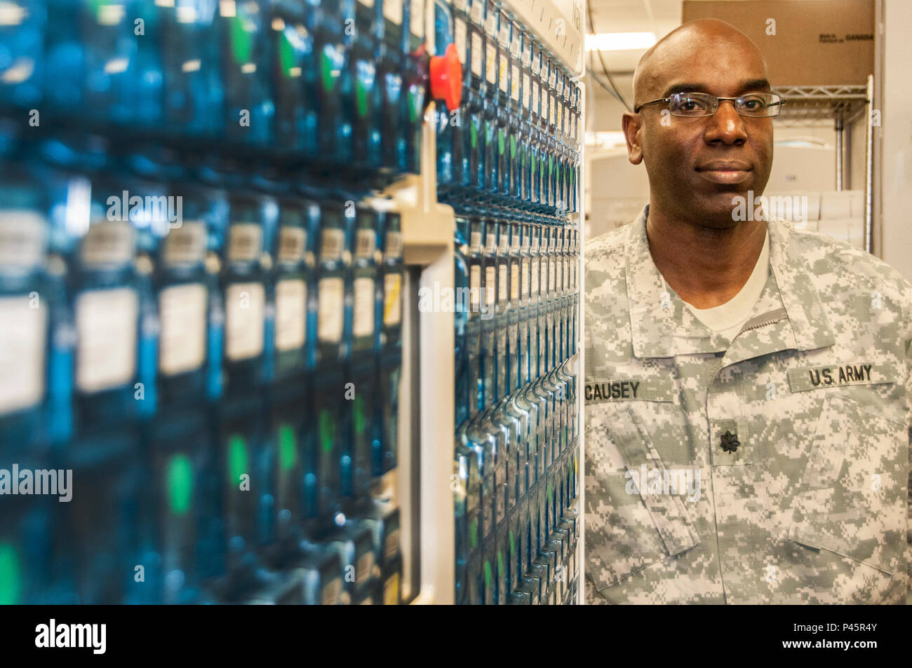 Lt. Col. Stacey Causey, chief of pharmacy, William Beaumont Army ...