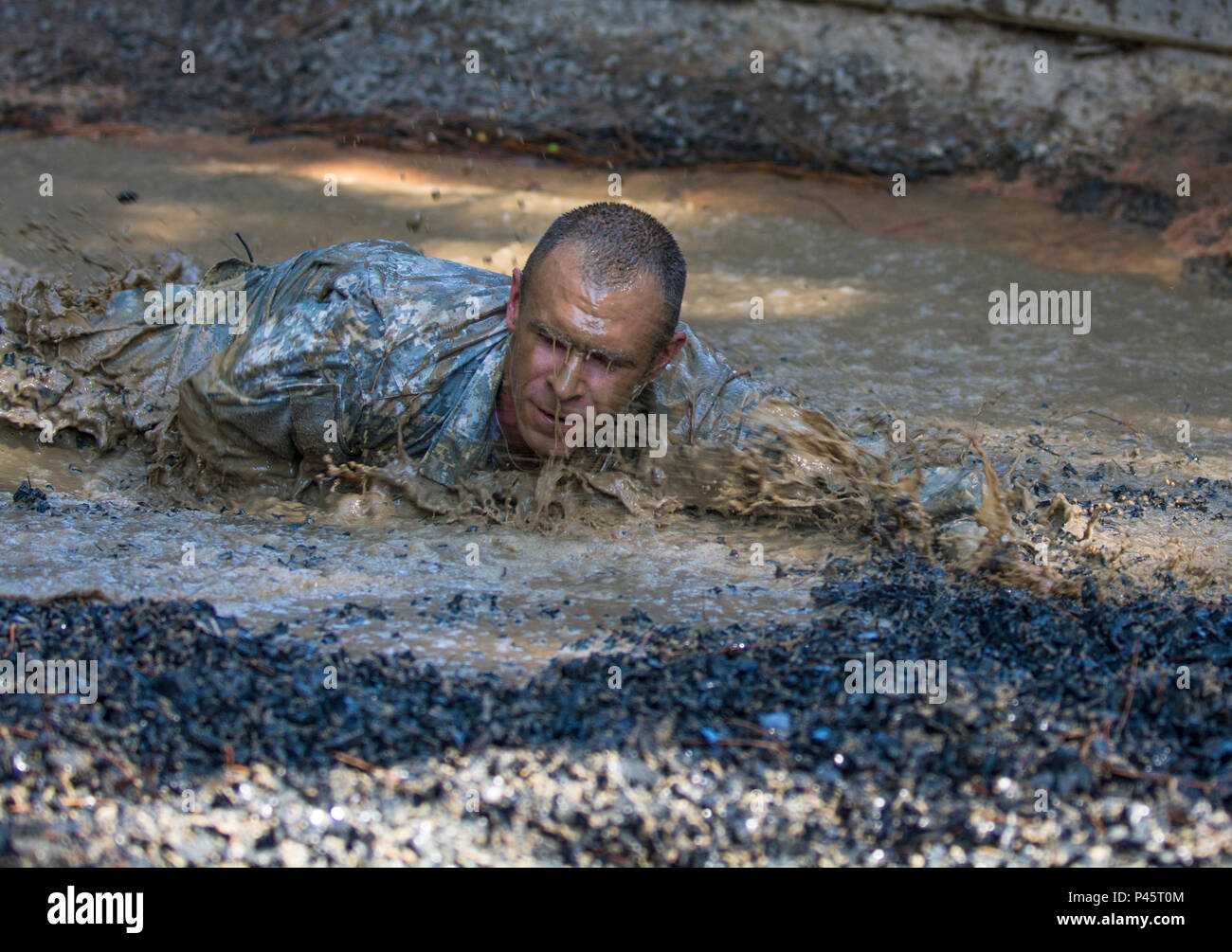 Leading by example, drill sergeant candidates at the United States Army ...