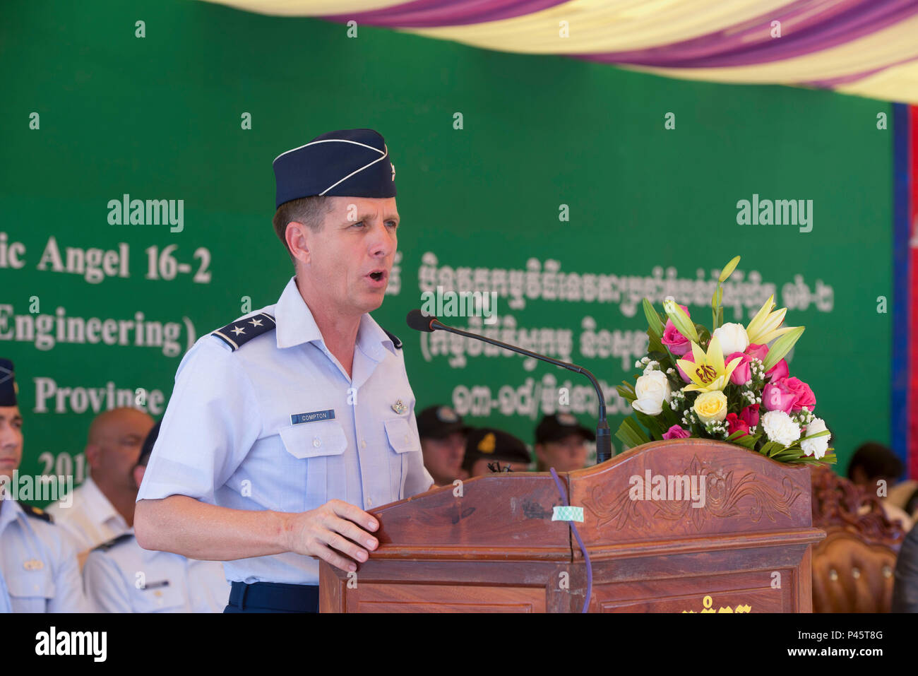 U.S. Air Force Maj. General Michael Compton, Air National Guard ...