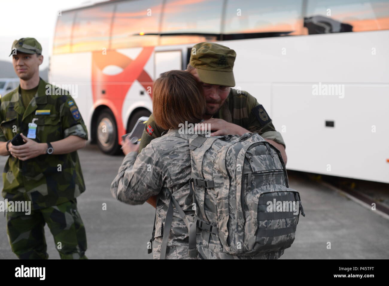 The Minnesota National Guard NOREX team arrived to Norway ready to go ...