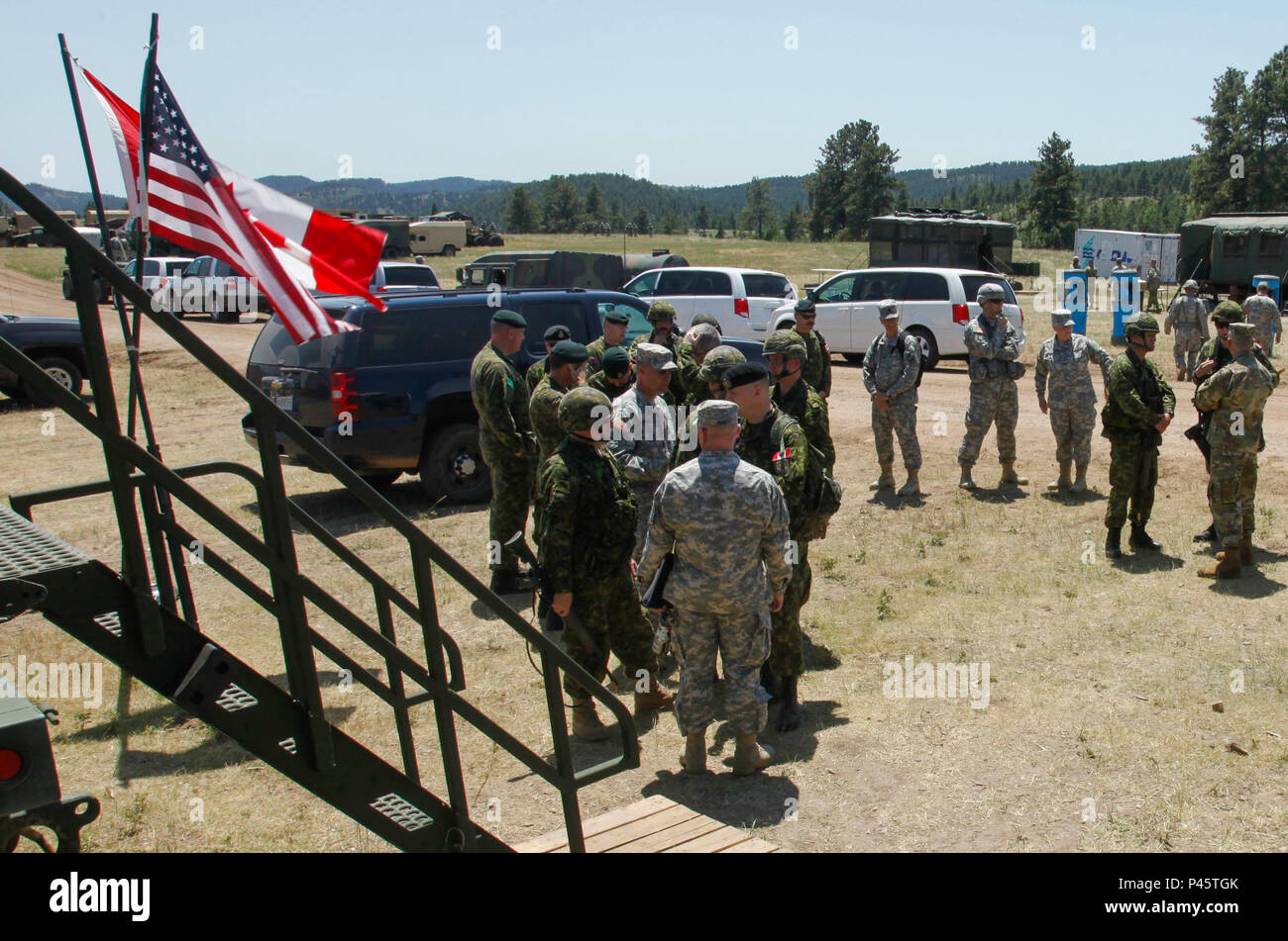 Canadian Task Force 41 hosts distinguished leaders from Canadian and ...