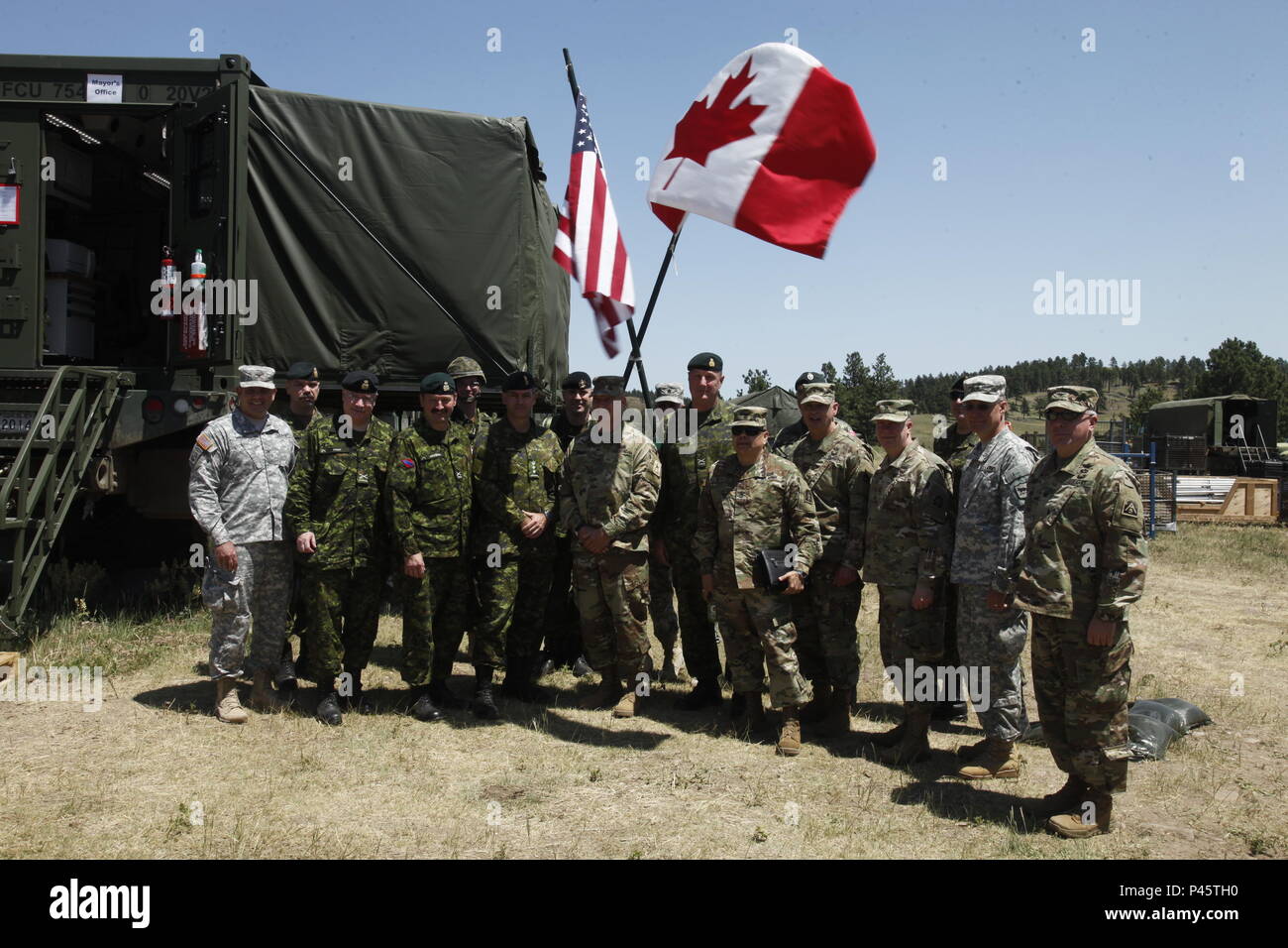 Canadian Task Force 41 hosts distinguished leaders from Canadian and ...