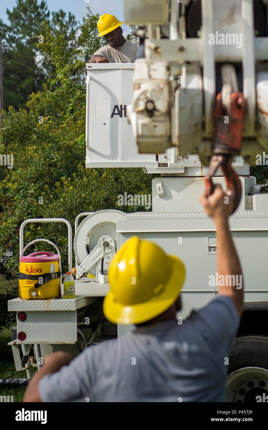 U.S. Air Force Staff Sgt. Devere Donnell, 202nd Red Horse Squadron ...