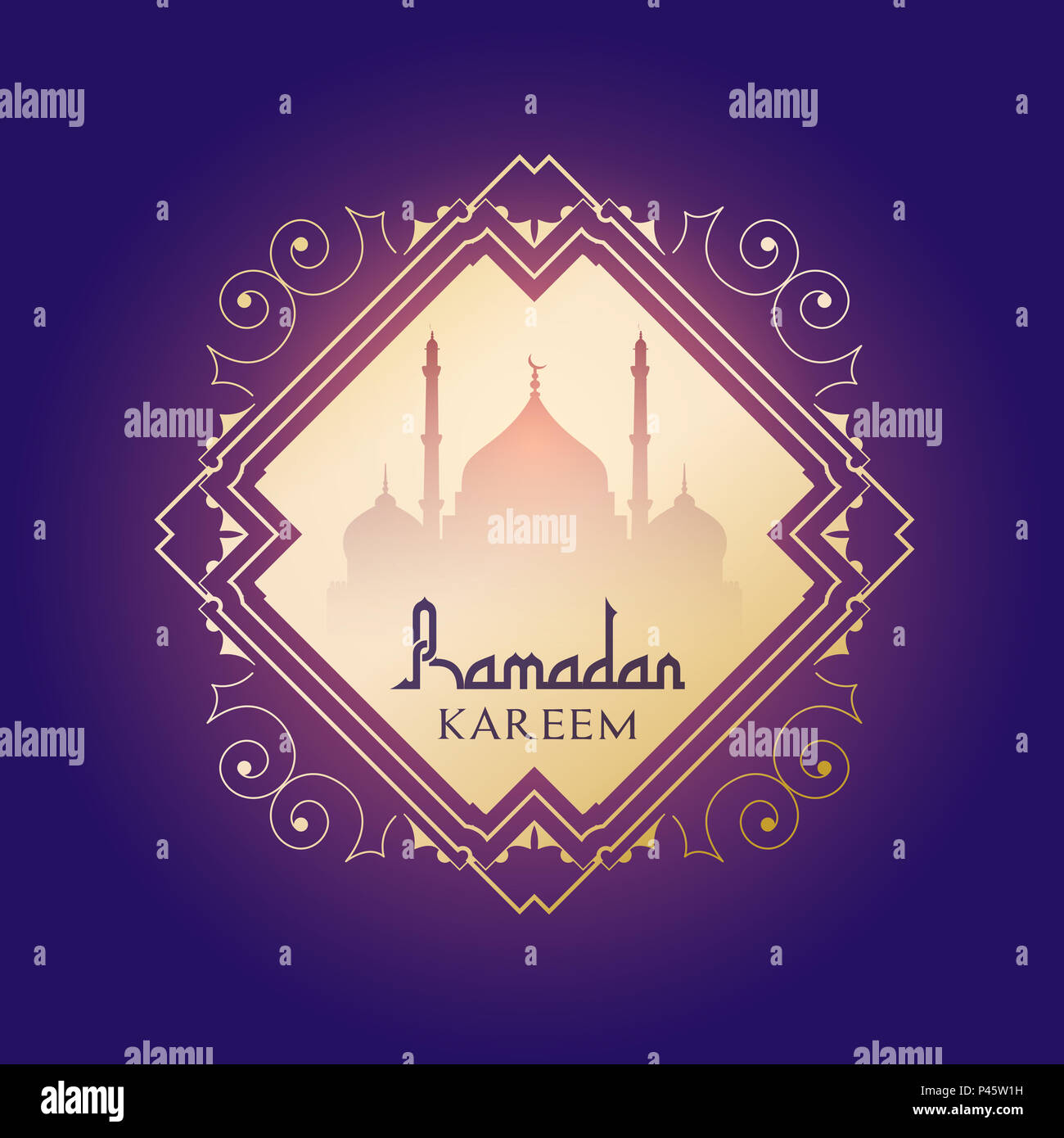 Decorative background for Ramadan Stock Photo - Alamy