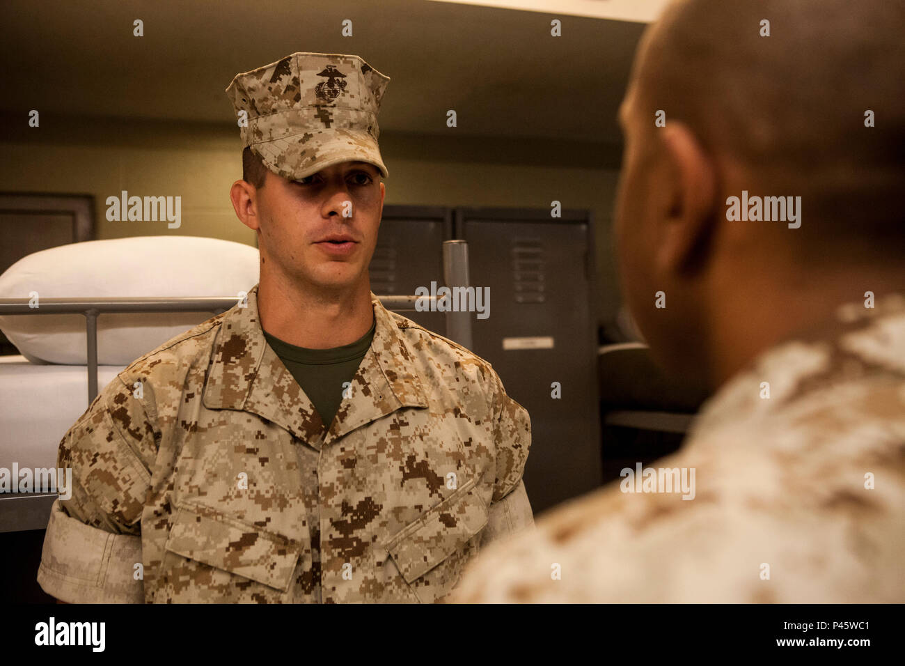 Company commanders inspection hi-res stock photography and images - Alamy