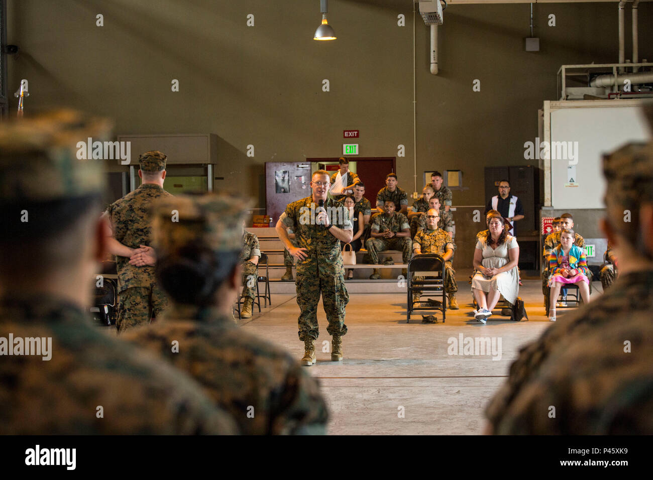 U.S. Marine Corps Capt. William Sanford, Combat Logistics Company 36’s ...