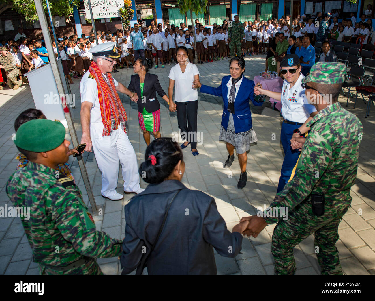160620-N-SJ730-309 DILI, Timor Leste (June 20, 2016) Capt. Mike Spruce ...