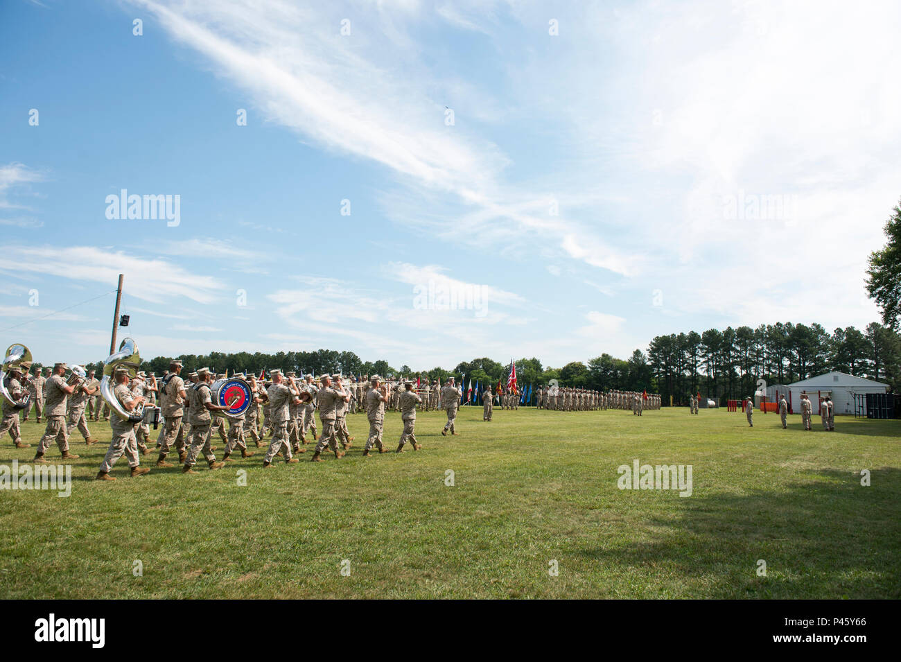 U.S. Marine Corps Col. Timothy Parker relinquishes command of Weapons ...