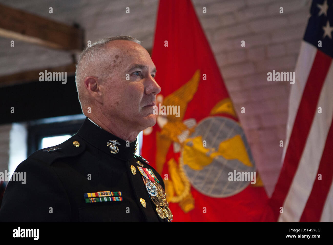 U.S. Marine Corps Maj. Gen. Charles L. Hudson, assistant deputy ...