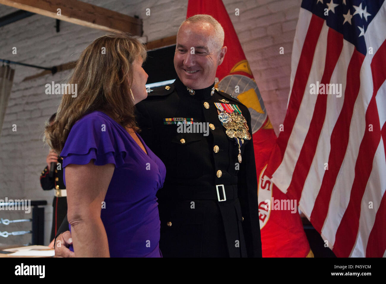 U.S. Marine Corps Maj. Gen. Charles L. Hudson, assistant deputy ...