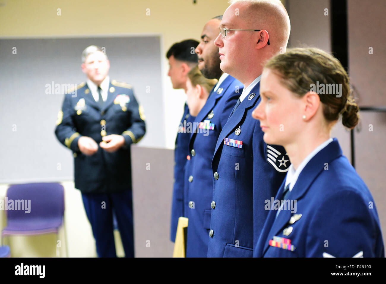 Five Airmen graduated the intermediate Persian-Farsi course at the Defense Language Institute ...