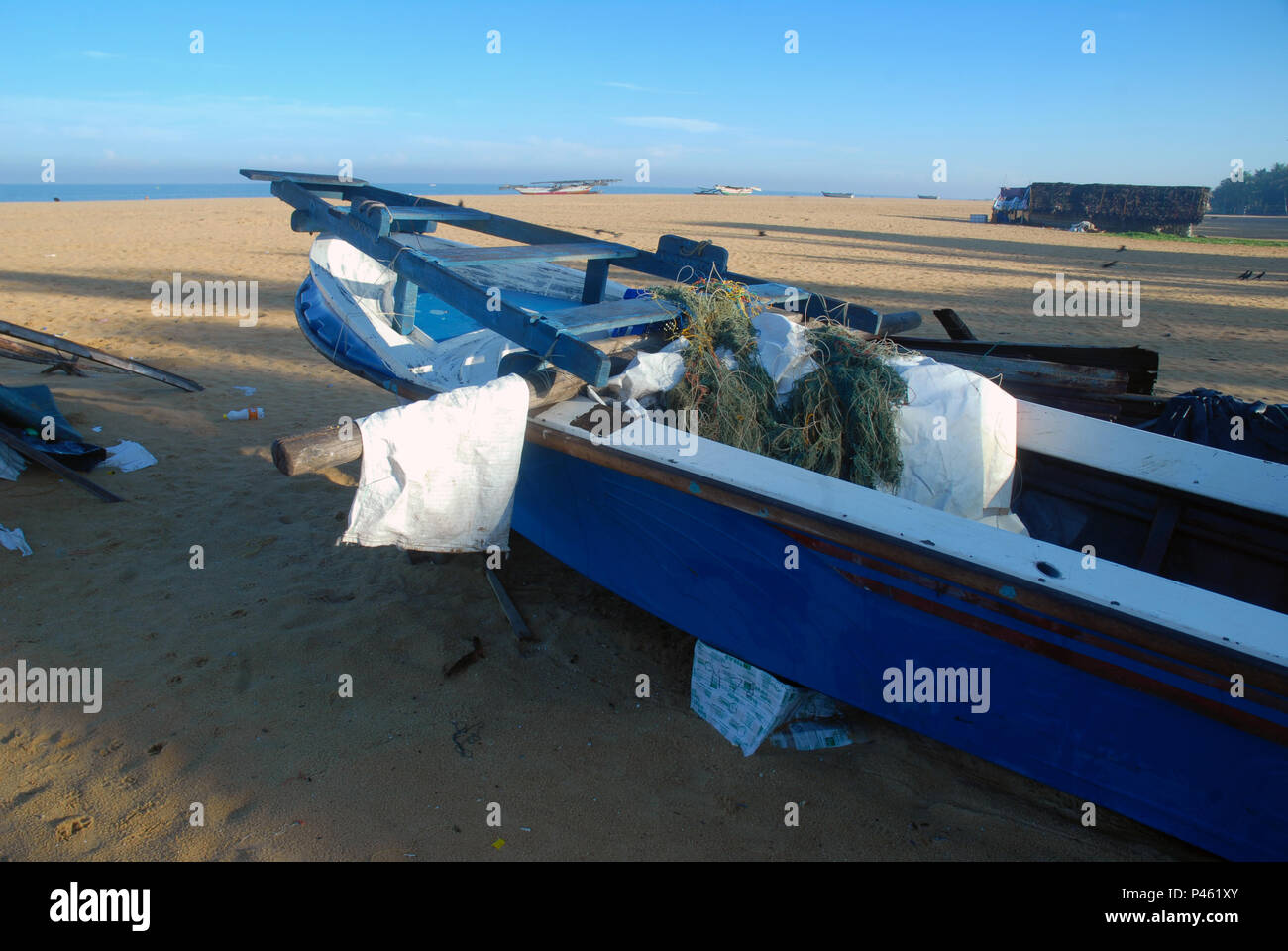 Negombo Beach, Oruwa, Colombo, Western Province, Sri Lanka, Asia Stock ...