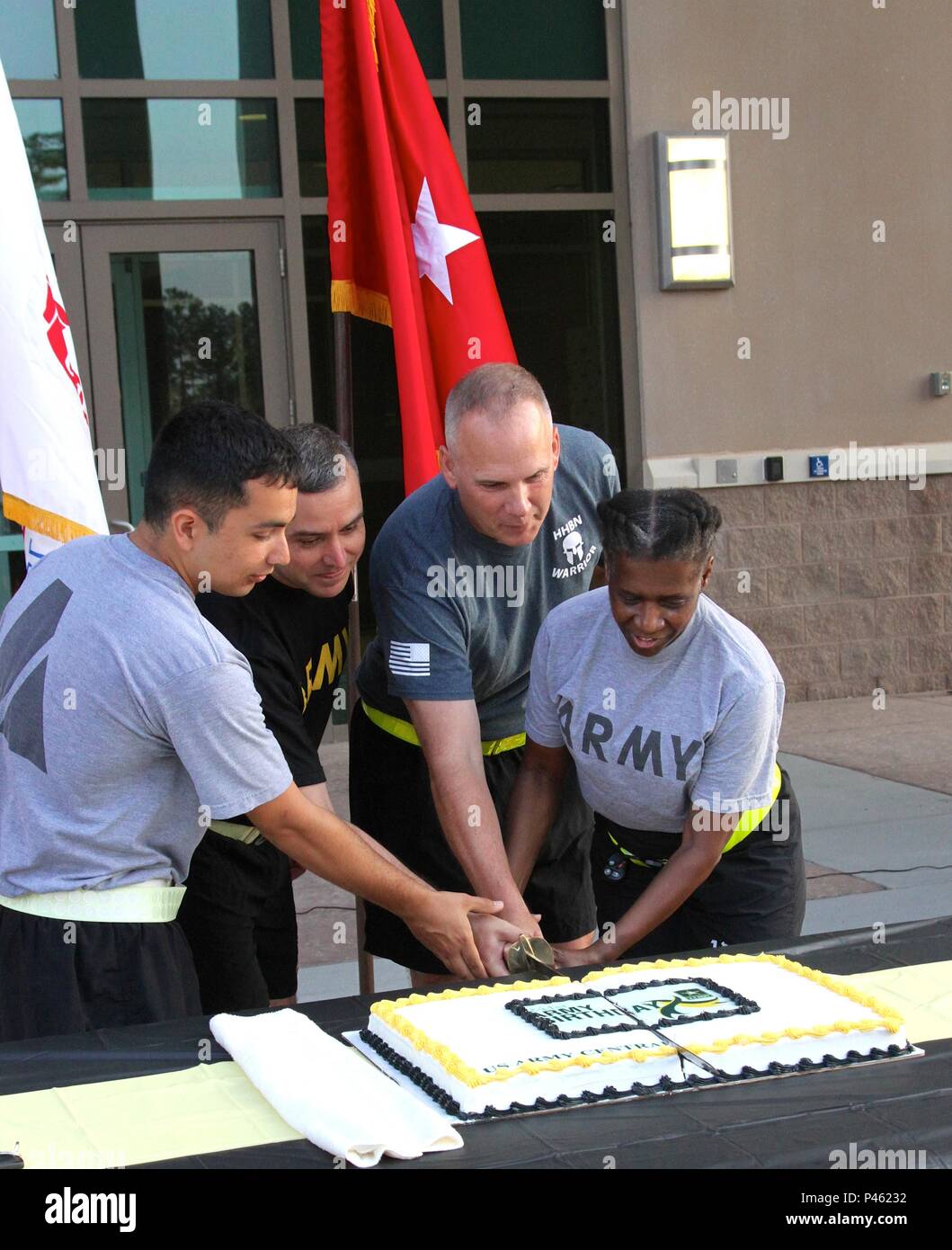 Brig. Gen. David Glaser (second from right), chief of staff, U.S. Army ...