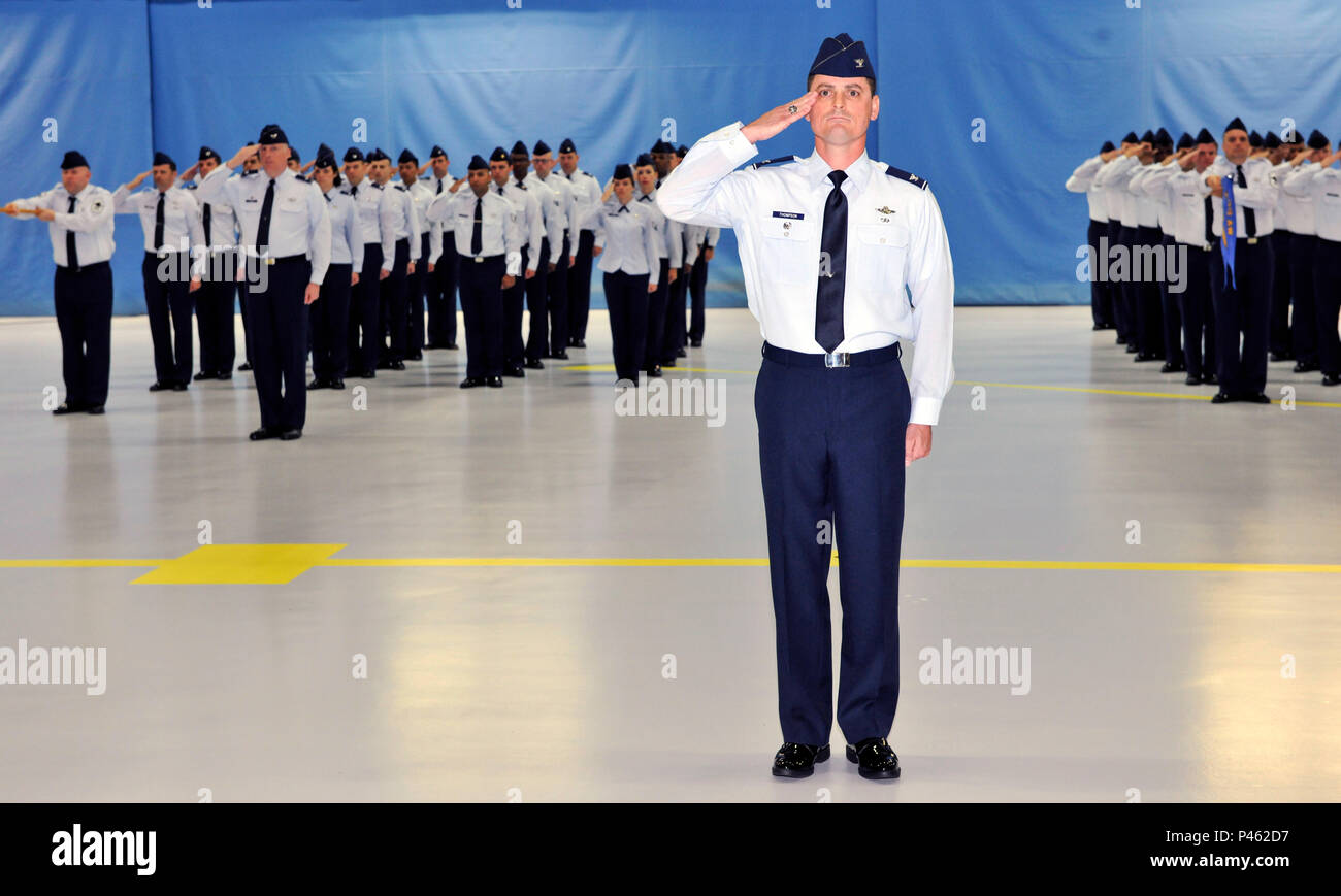 Col. Christopher Thompson, vice commander of the 89th AW, leads a ...