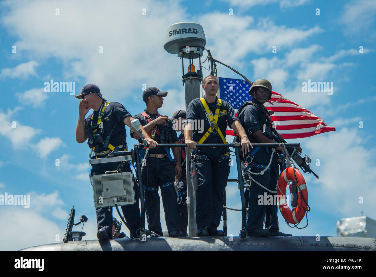 USS Cheyenne (SSN 773), a nuclear-powered attack submarine of the U.S ...