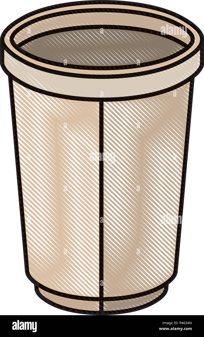 coffee cup plastic isometric icon Stock Vector Image & Art - Alamy