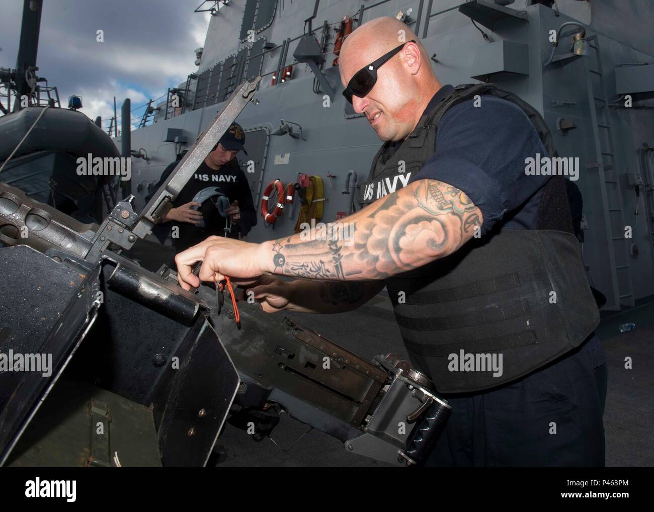 160616-N-SU278-023 PACIFIC OCEAN (Jun. 16, 2016) – Master-at-Arms 1st ...