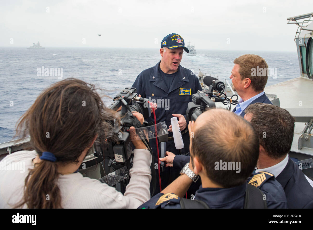 160616-N-KK394-014 MEDITERRANEAN SEA (June 16, 2016) – Capt. Scott ...