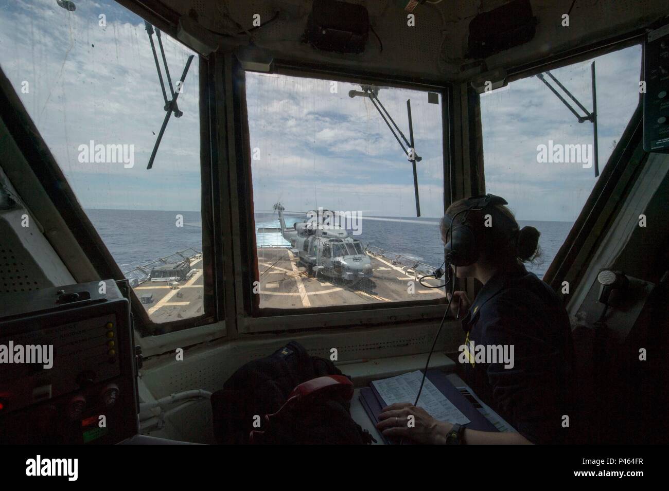 160622-N-DQ503-028 MEDITERRANEAN SEA (June 22, 2016) Ensign Stephanie ...