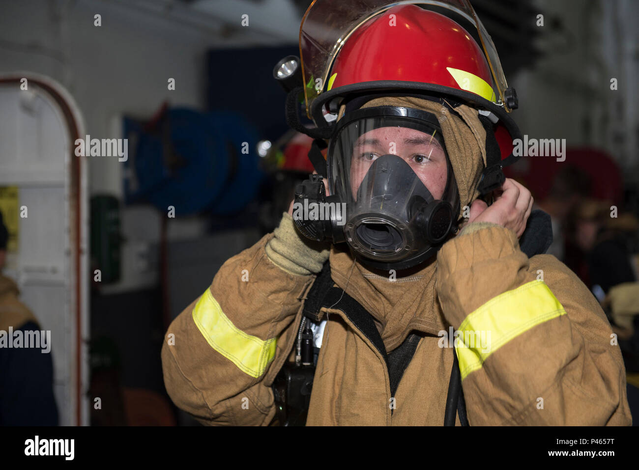 160629-N-IG466-016 MEDITERRANEAN SEA (June 29, 2016) Hull Maintenance ...