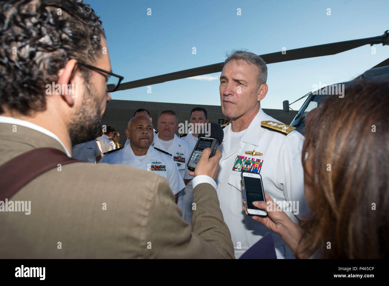 160620-N-DQ503-097 CIVITAVECCHIA, Italy (June 20, 2016) Members of the ...