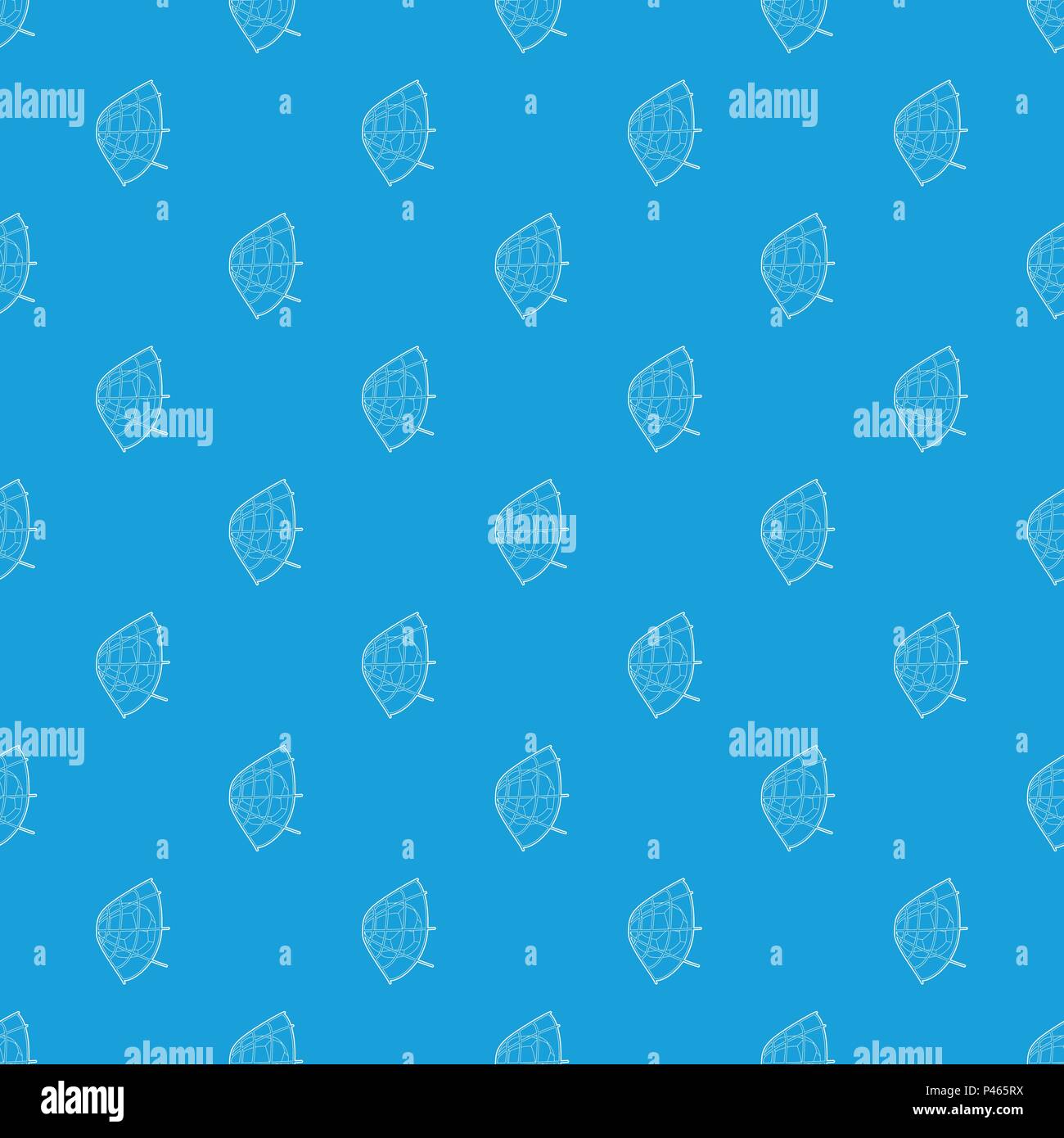 Football pattern vector seamless blue Stock Vector Image & Art - Alamy