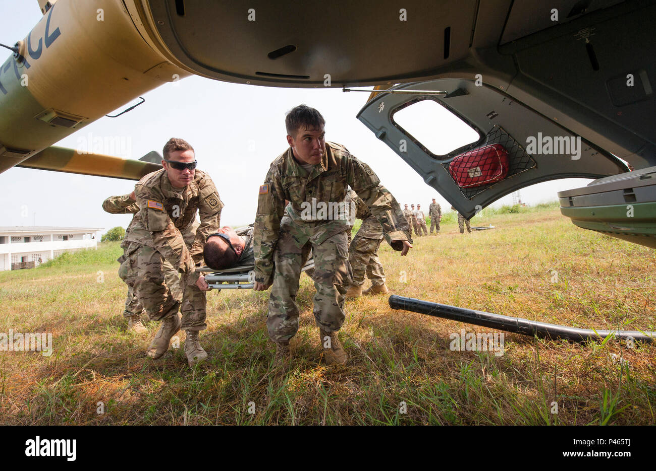U.S. Army SPC. Randall Baker (left) and U.S. Army SPC. Cody Durbin ...