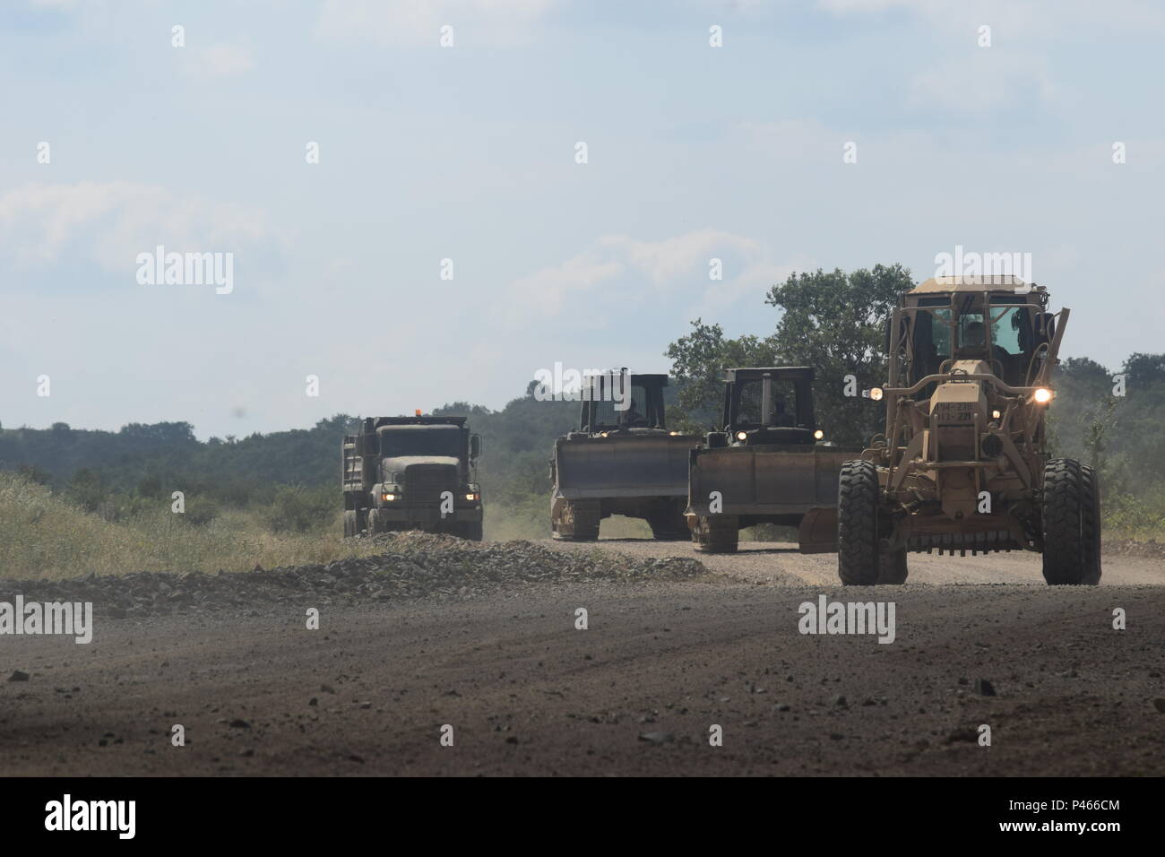 841st Engineer Battalion, U.S. Army Reserve arrives to Novo Selo ...