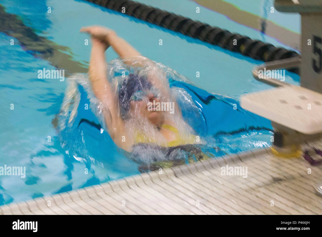 Navy Veteran Lieutenant Joan Hill from Annapolis, MD practices her ...