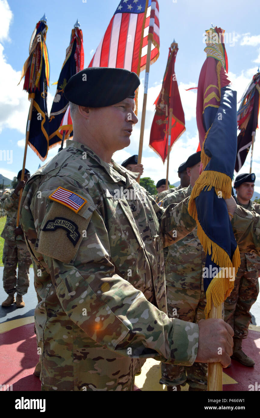 Col. Robert Ryan, incoming commander, 3rd Brigade Combat Team, 25th ...