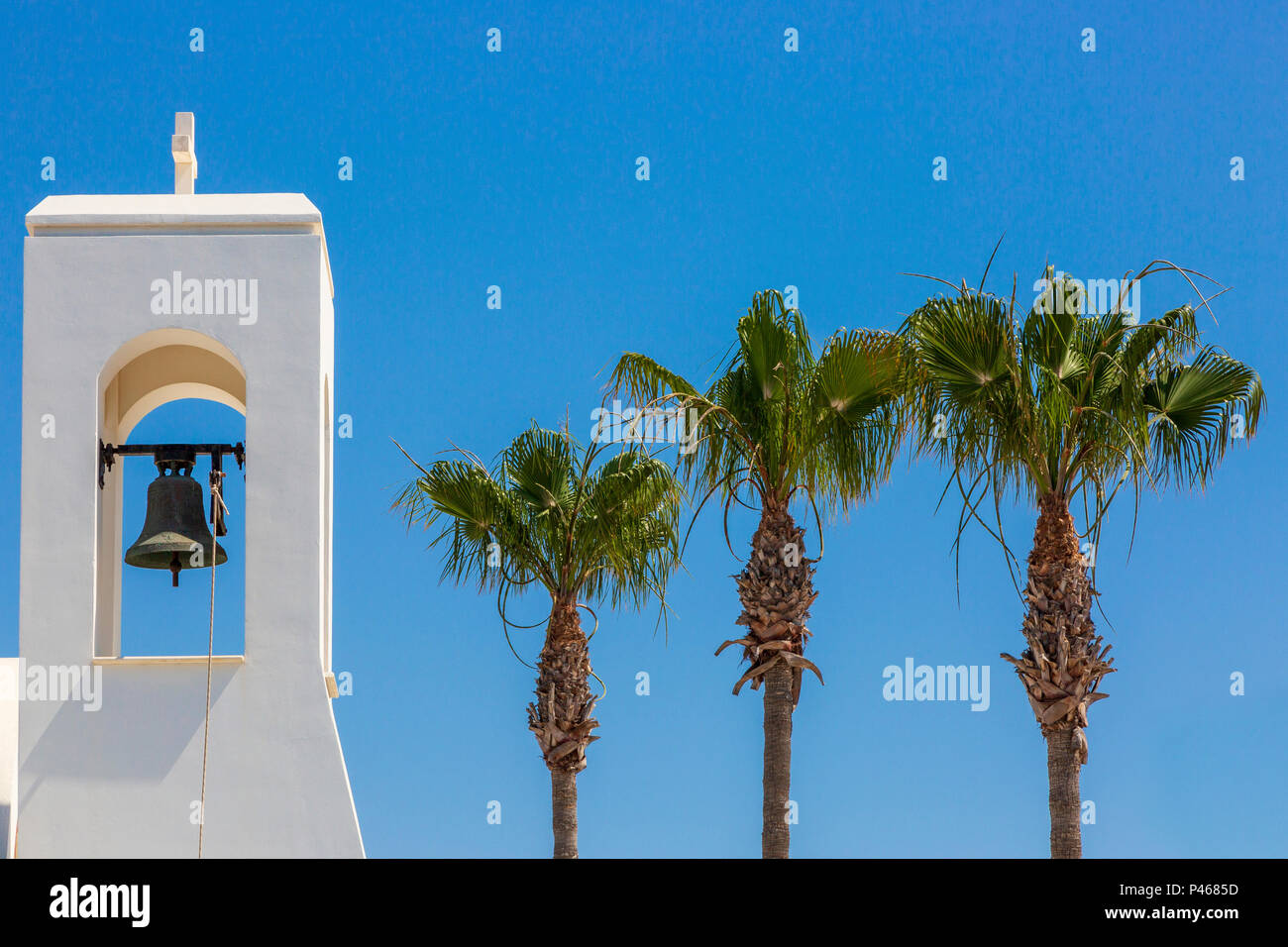 Cyprus trees a tower hi-res stock photography and images - Alamy