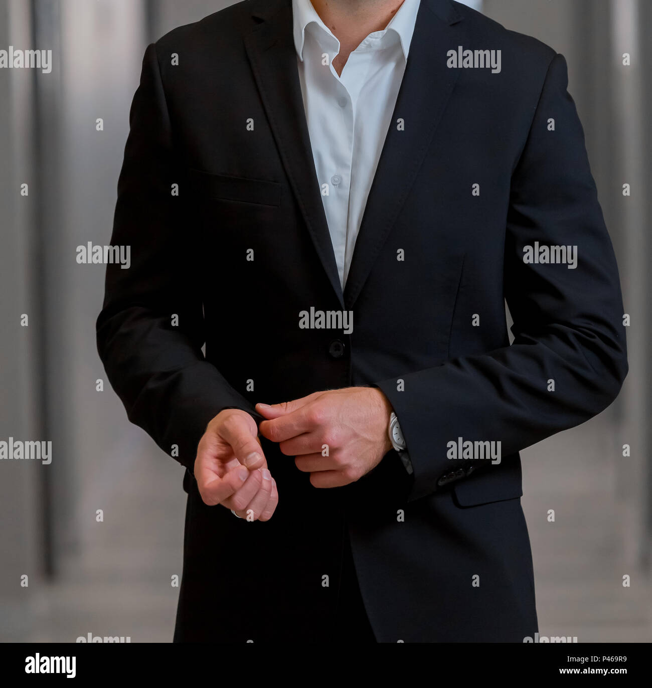 Cuff Blazer High Resolution Stock Photography and Images - Alamy