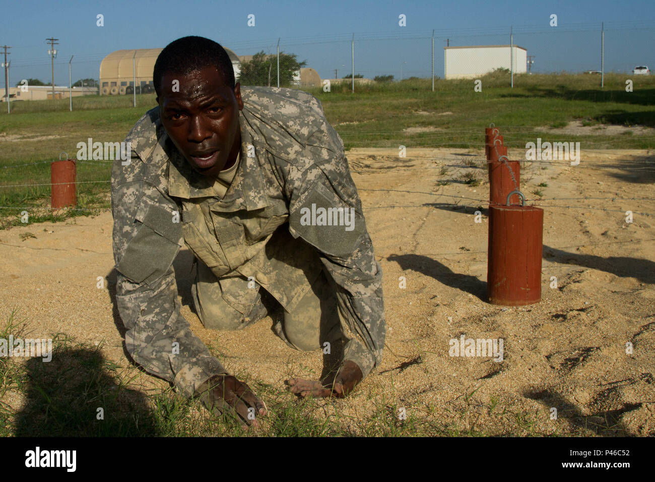 Staff Sgt. Dominique Cooper, a military police officer with the 89th ...